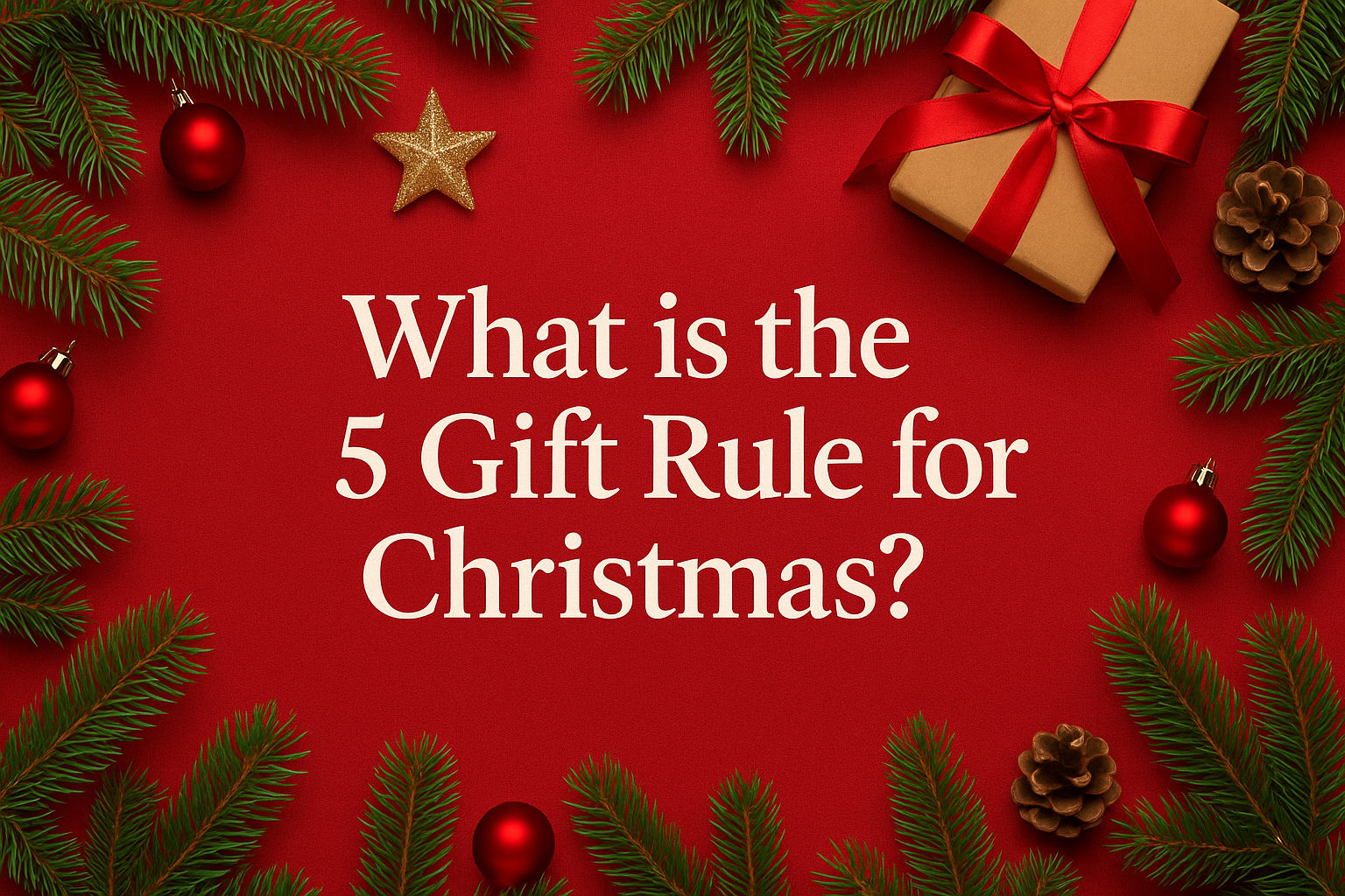 What Is the 5-Gift Rule for Christmas? Meaningful Gifting Guide | Glow ...